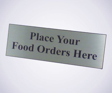 Food Order Signs - Bar Signs - Hotel Signs - Pub Signs - Restaurant ...