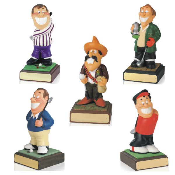 Super Hero Bandit Golf Trophies - Golf - Brunel Trophies