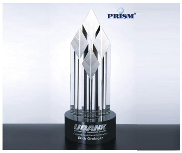 Crystal Prism Award Brunel Trophies