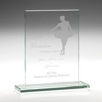 Engraved Glass Awards - Corporate Recognition | Brunel Trophies