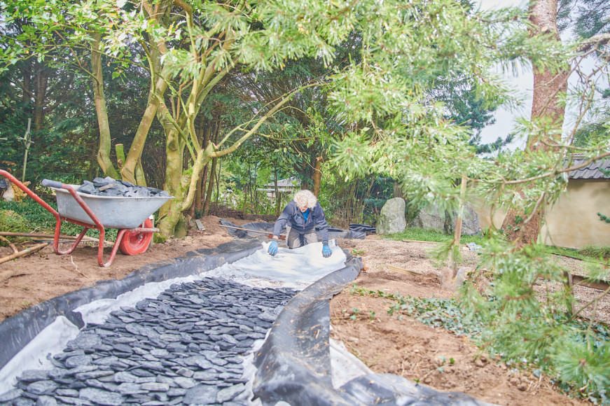 How to Build a Garden Stream | Helpful Guide - Water Garden UK