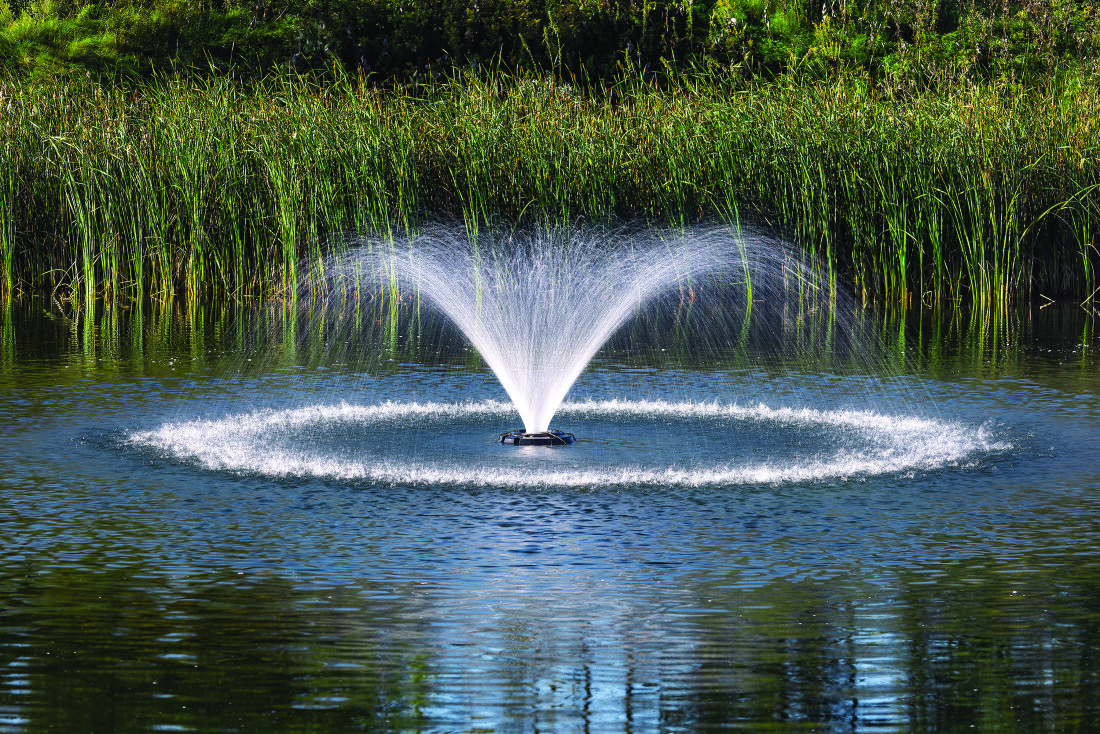 1HP Trumpet Floating Aerating Fountain
