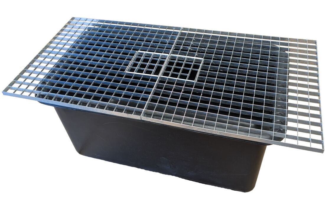 137x76x64cm Reservoir & 160x80cm Grid - Water Garden UK