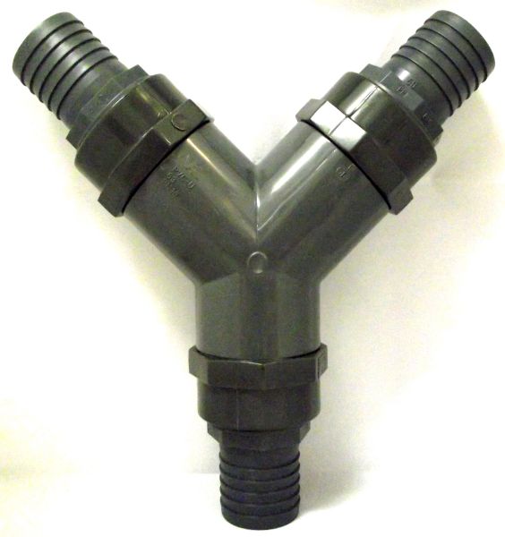 Y-Piece 2" BSPF incl. 2" Hosetails