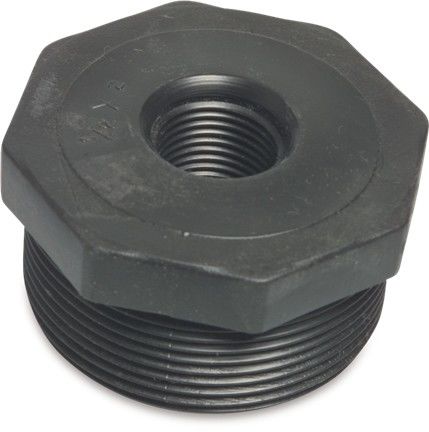 PP Reducing Bush 1" BSPM x 1/2" BSPF